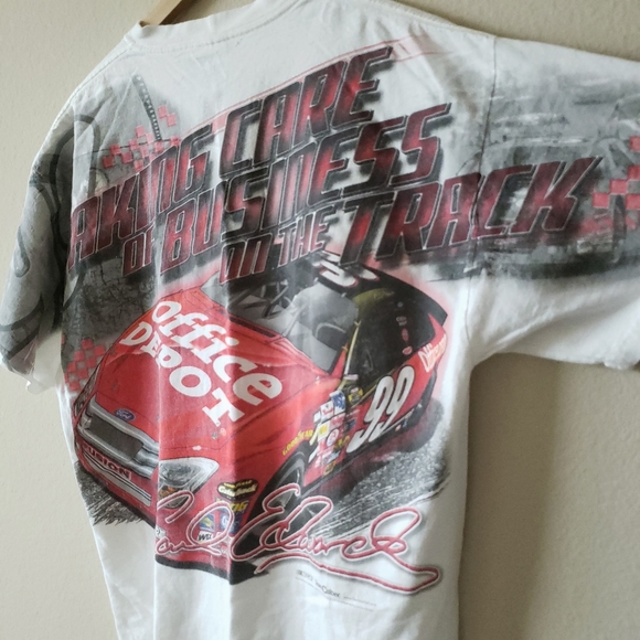 Delta | Shirts | Carls Edward Nascar Roush Tee By Delta Apparel Xl ...